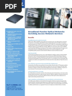 Saturn SOLT33-08P: Optical Line Terminal | PDF | Network Protocols | Computer Networking