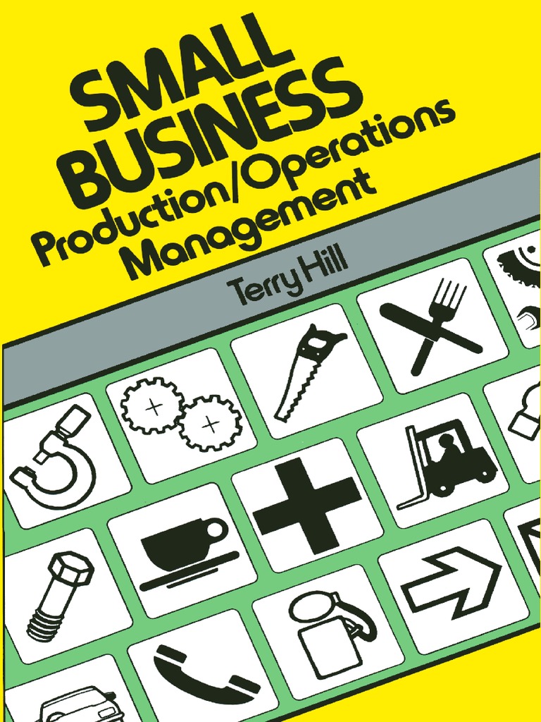 Small Business Production Operations Management PDF | PDF | Operations ...