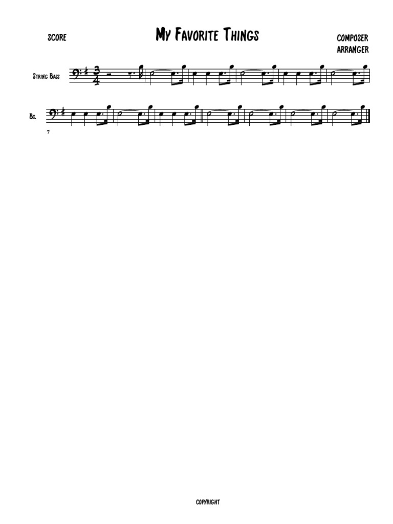 My favorite things.pdf