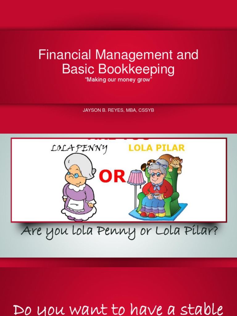 Basic Bookkeeping | Download Free PDF | Financial Transaction | Graphics