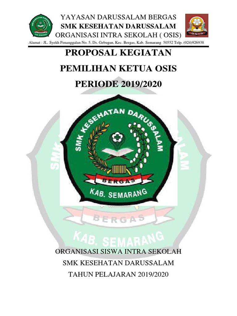 Proposal Pilketos | PDF