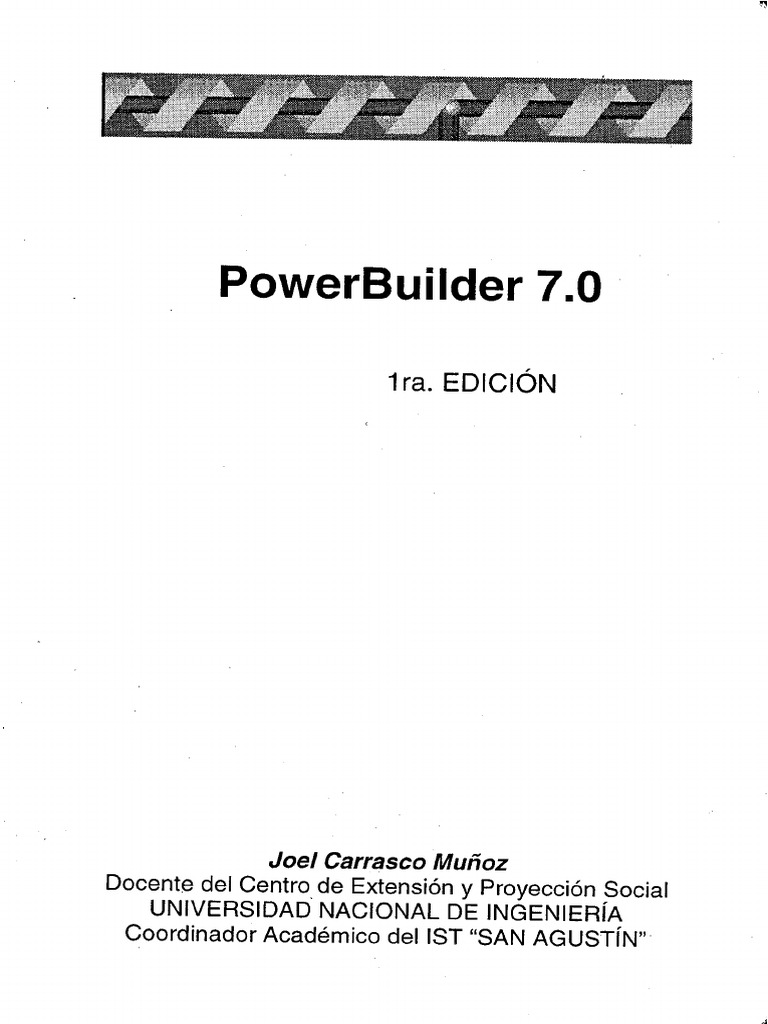 Manual - POWER BUILDER 7 | PDF