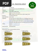 Structure of the Pakistan Army Corps | PDF | Division (Military ...