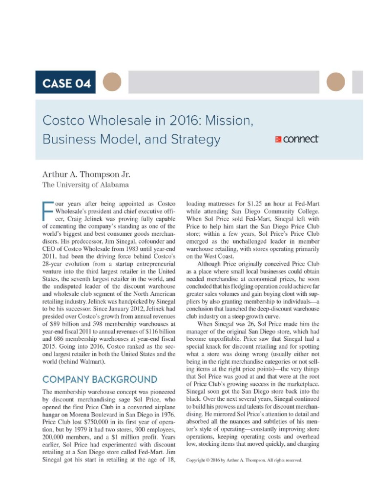 Costco Case Study | PDF