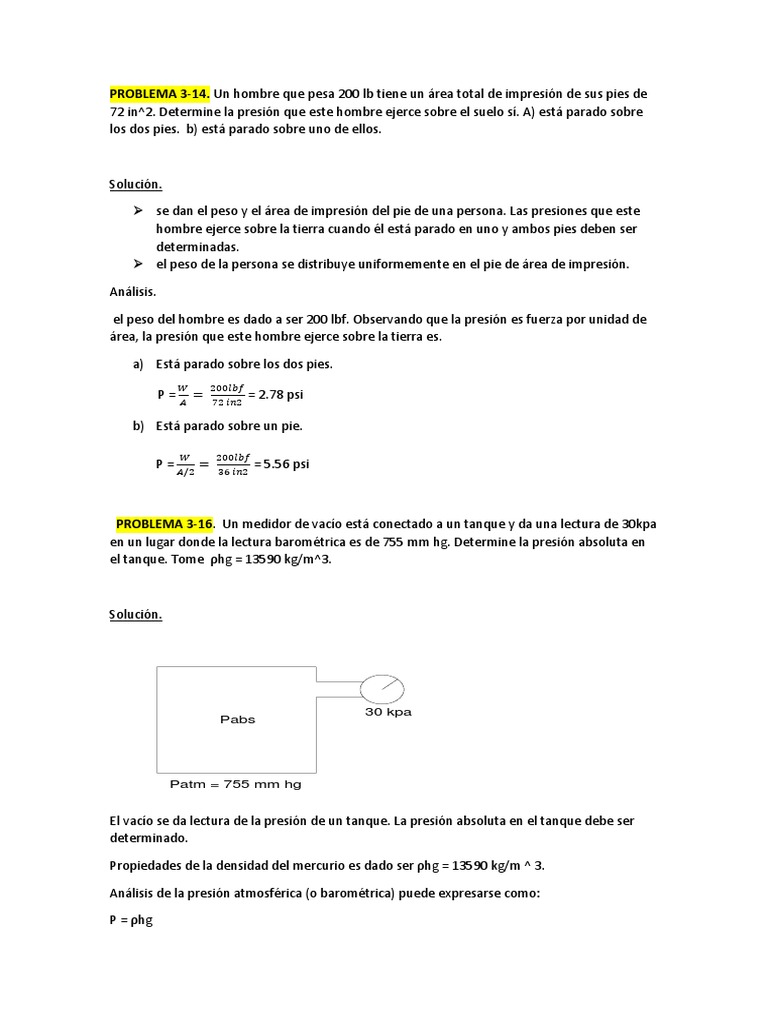 Prob 14 y 16 Henry. | PDF