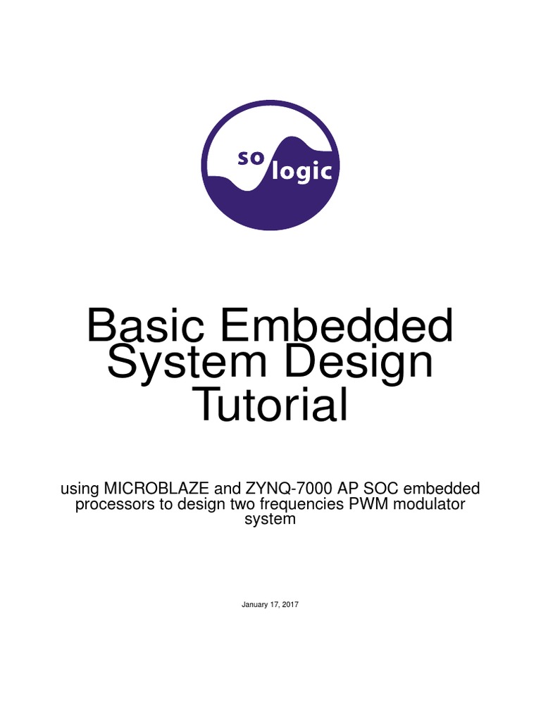 Basic Embedded System Design Tutorial PDF | PDF | Arm Architecture | System On A Chip