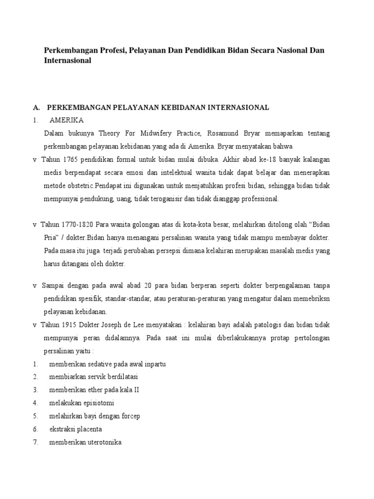 Perkembangan Profesi Konsep | PDF | Pengembangan Diri | Sains & Matematika