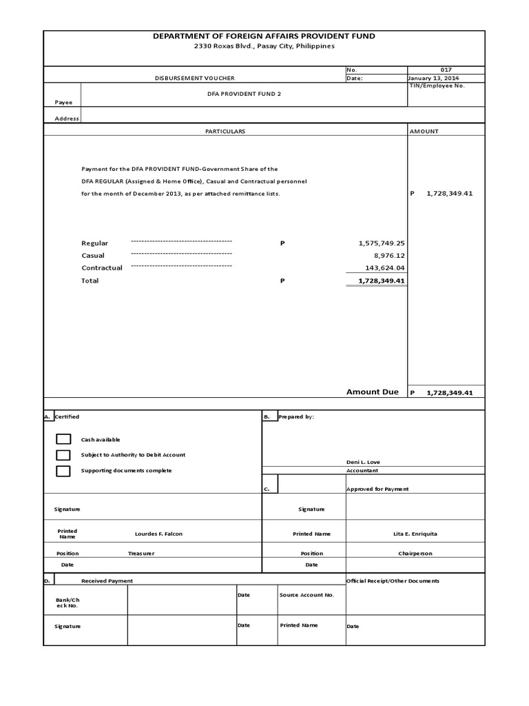Voucher Form For NGO | PDF | Payments | Banking