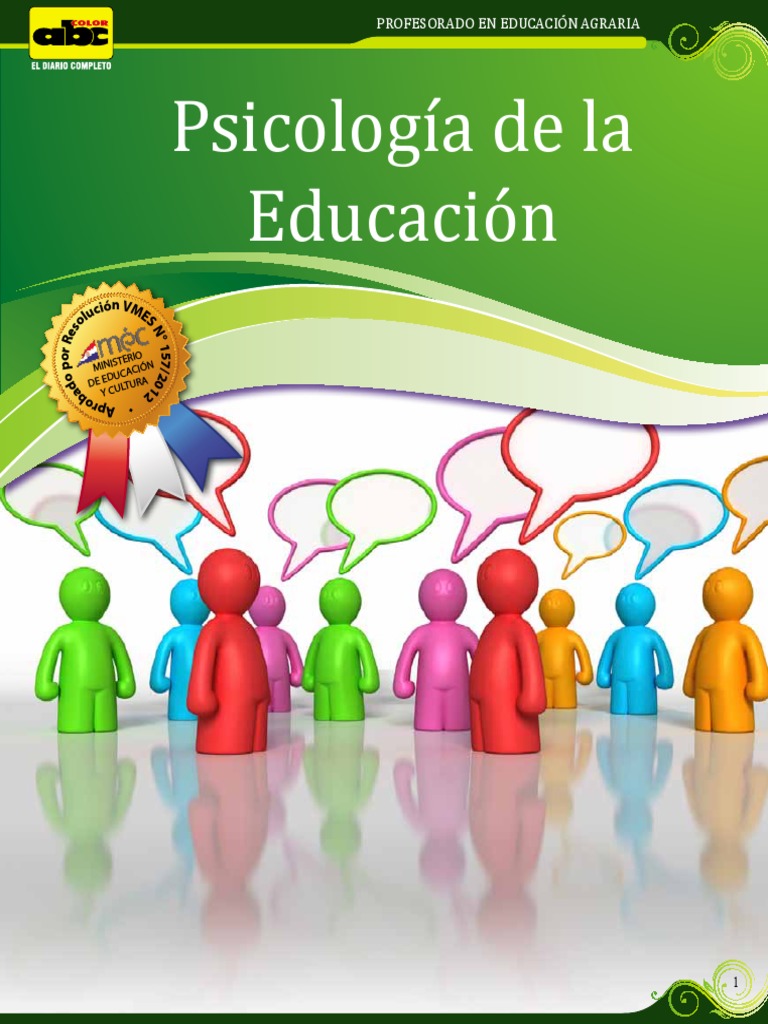 Psicología de La Educación | PDF | Sicología | Aprendizaje