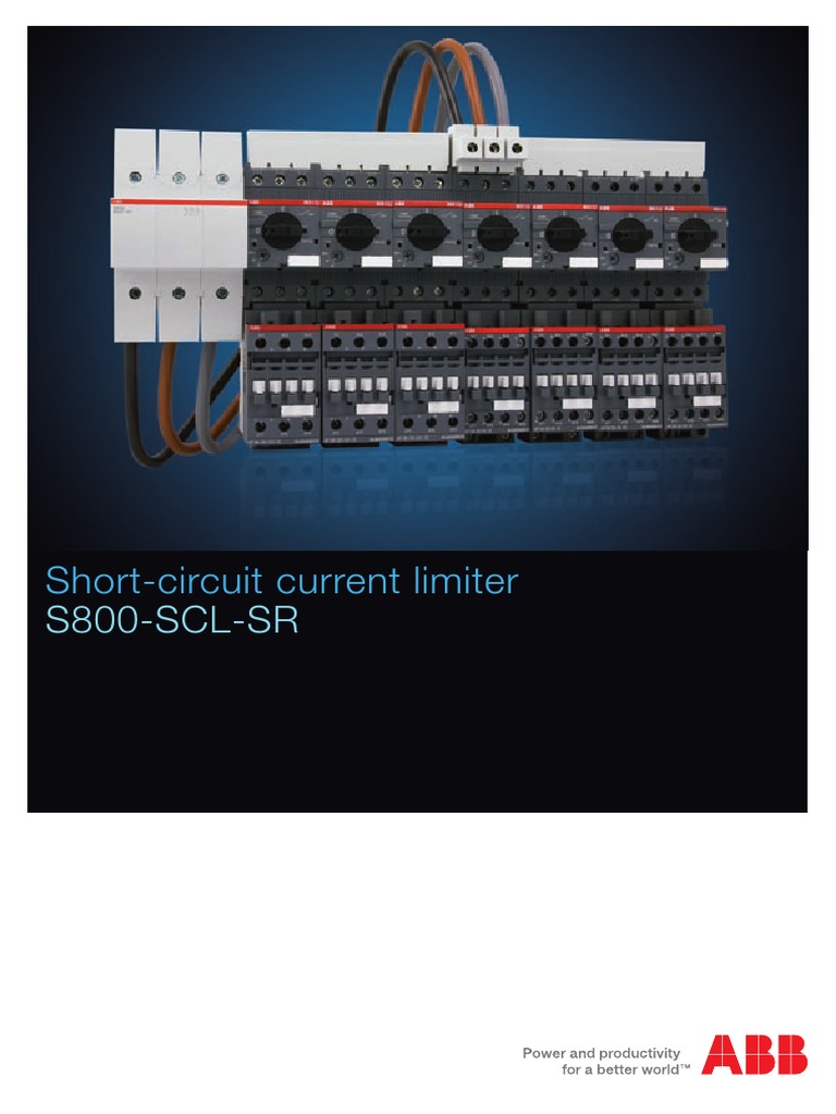 Abb S800 Scl Sr Short Circuit Limiter Pdf Alternating Current