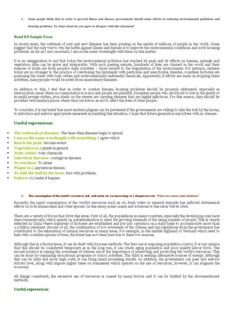 Writing Task 2 - Answers | PDF | Fashion | Clothing