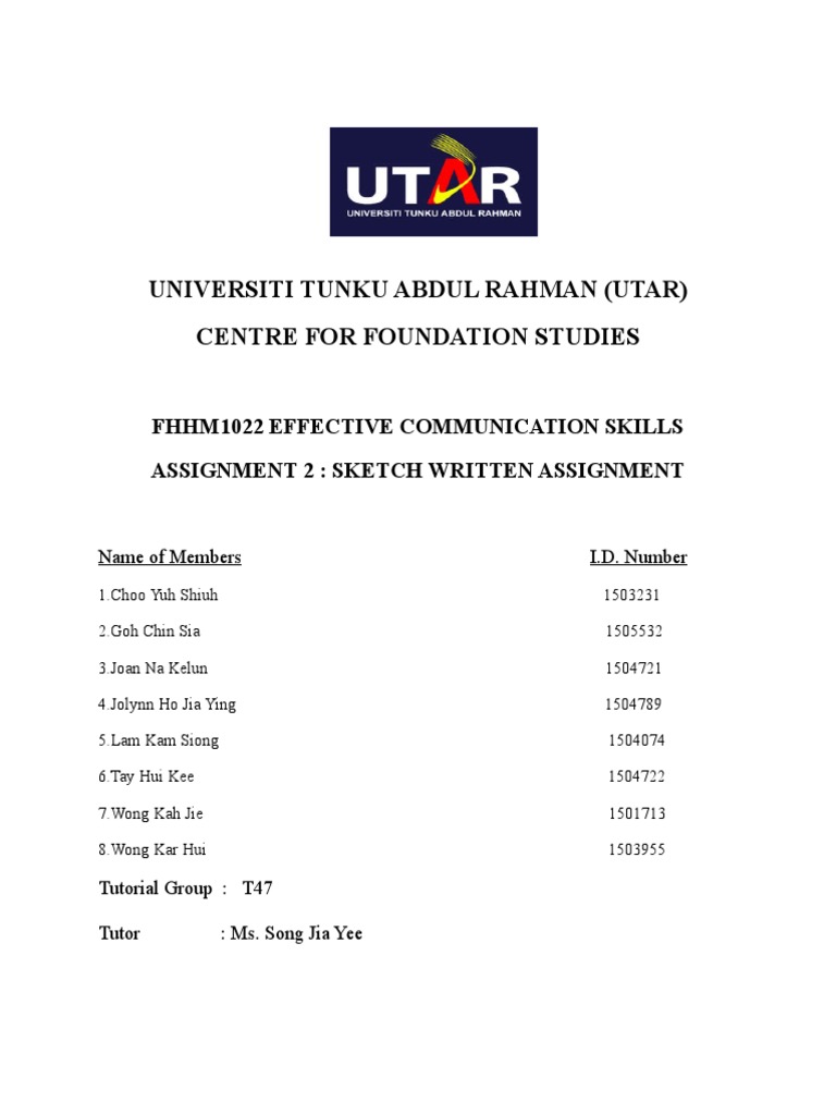 Assignment 2 Cover Page | PDF