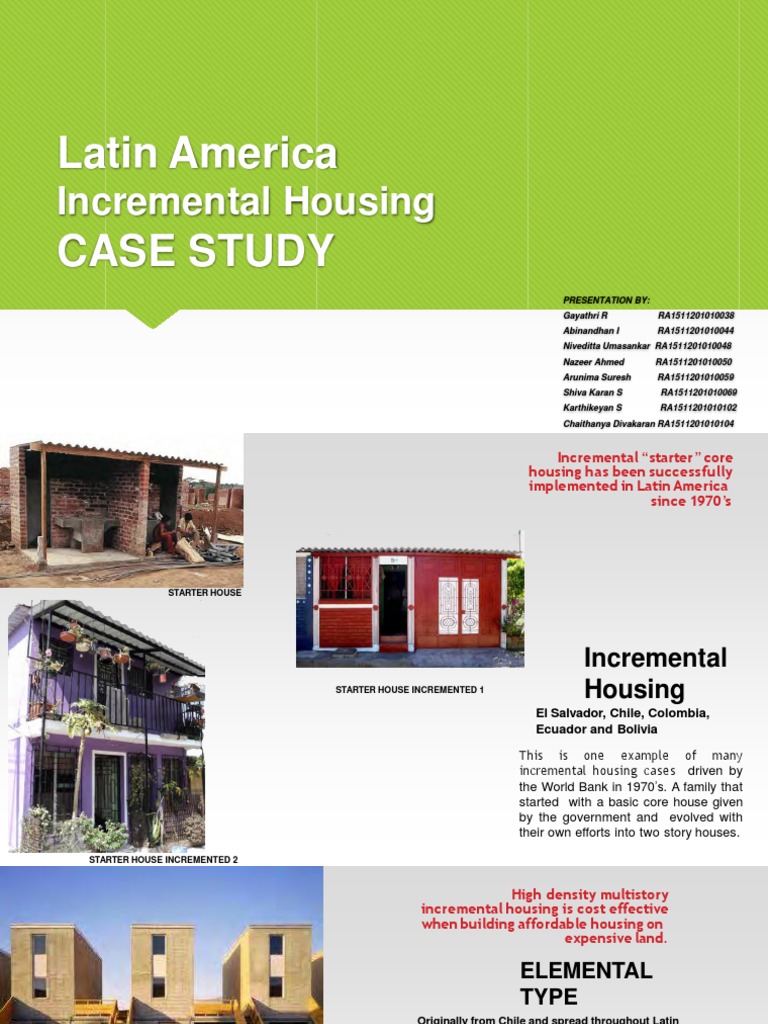 INCREMENTAL HOUSING
