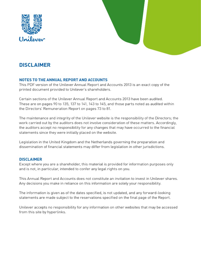 unilever annual report, laporan tahunan unilever 2021 – YOFNV