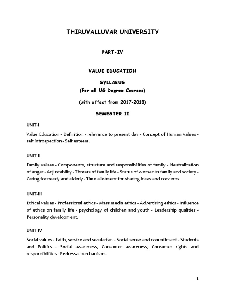 Value Education PDF | Download Free PDF | Value (Ethics) | Society