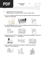 Bilang Anim Worksheets | PDF