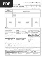 Fixed Deposit Form | PDF