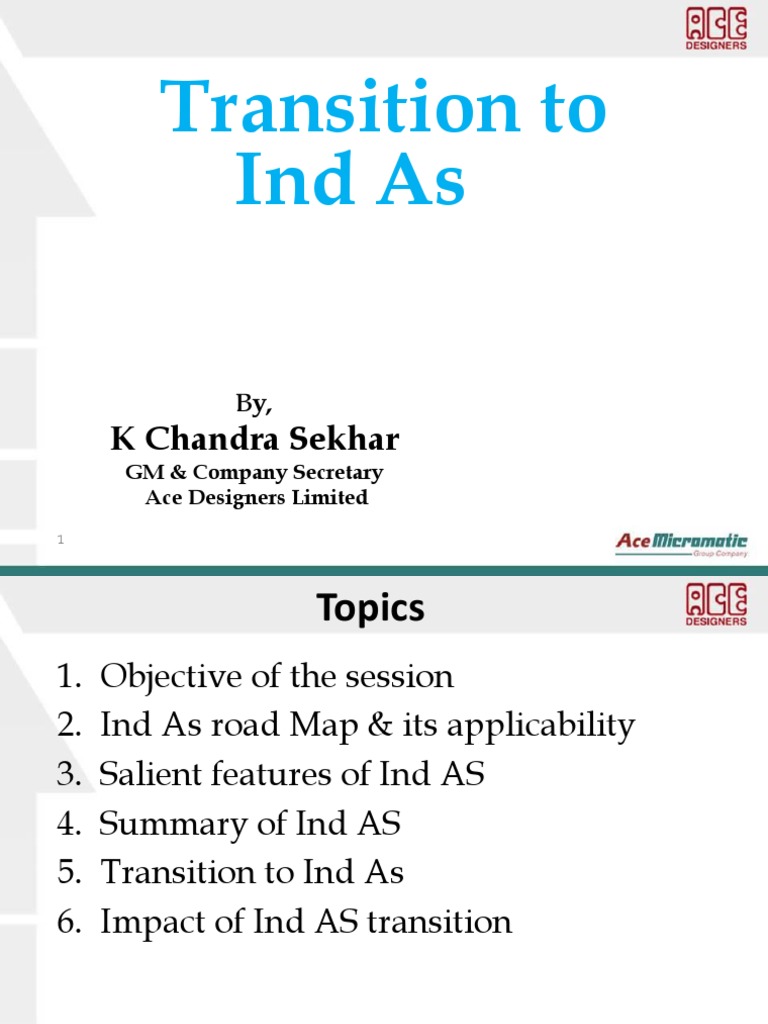 Transitioning to Ind AS: Key Insights | PDF | Fair Value ...