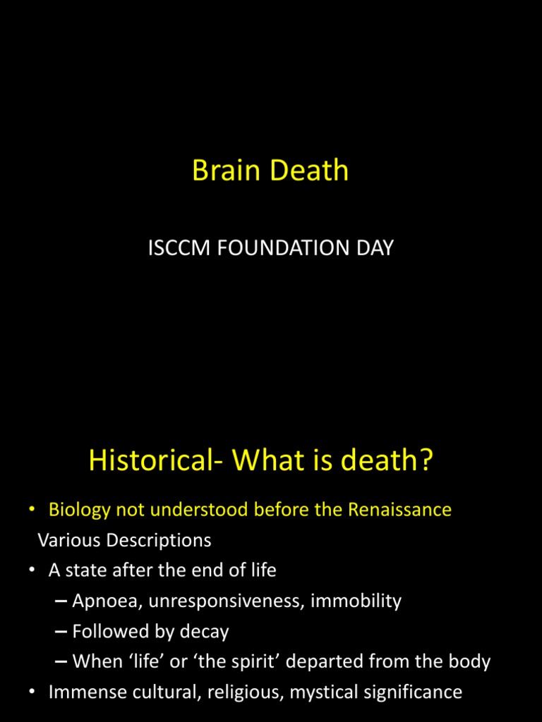 Brain Death | Download Free PDF | Brainstem | Coma