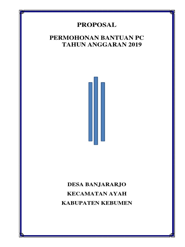 Proposal RT O4 RW 01 | PDF