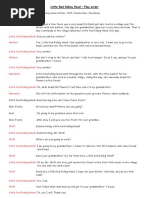 Little Red Riding Hood Play Script | PDF | Little Red Riding Hood