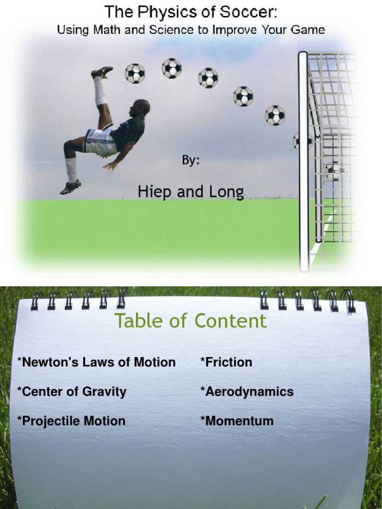 ThePhysic of Soccer | PDF | Friction | Force