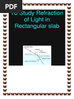 Light Reflection and Refraction Practical | PDF | Reflection (Physics ...