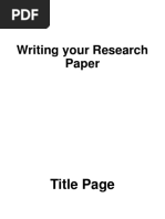 Grade 10 Research Template | PDF | Statistics | Survey Methodology