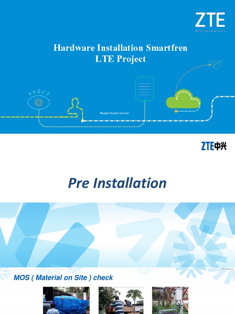 3.1 Site Hardware Installation - 20180306 ZTE | PDF | Electrical ...