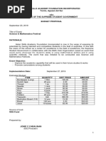 Summer Outing Solicitation Letter | PDF