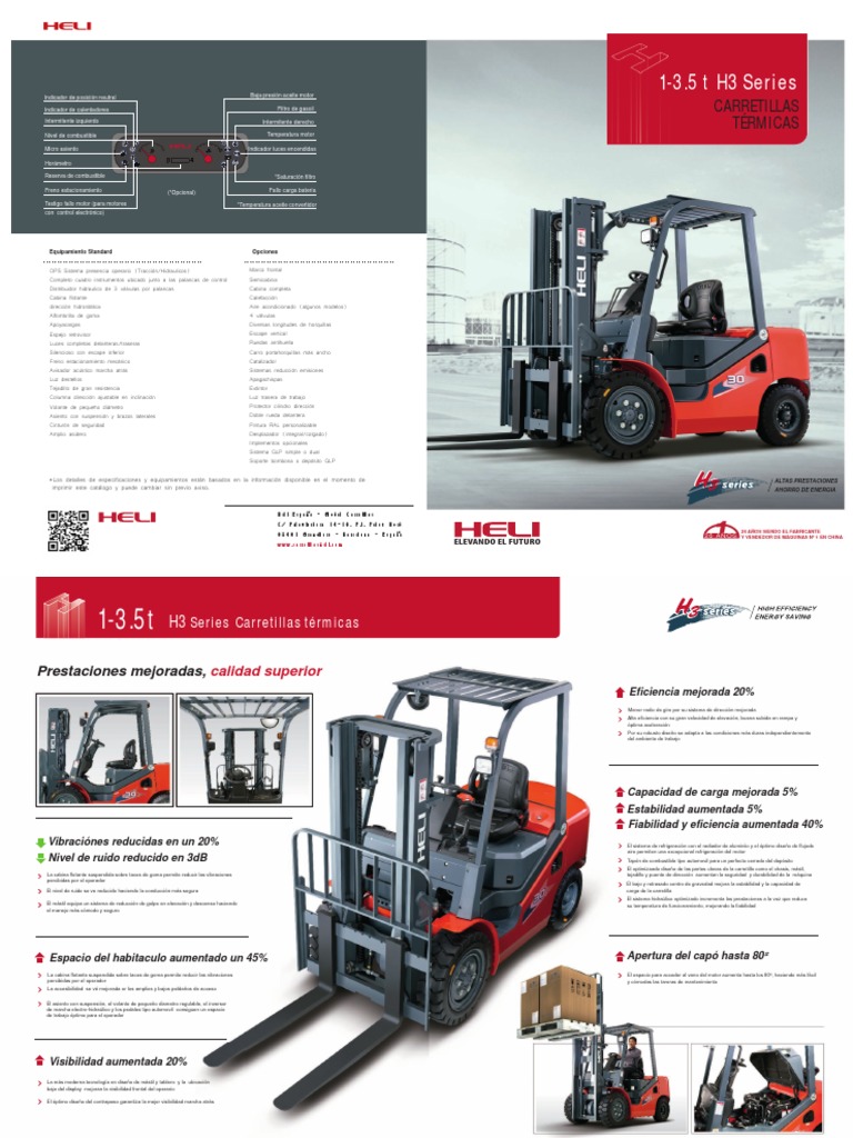 Heli Diesel h3 Series 1-3 5t Web | PDF | Ingeniería de confiabilidad | Tecnología de vehículos