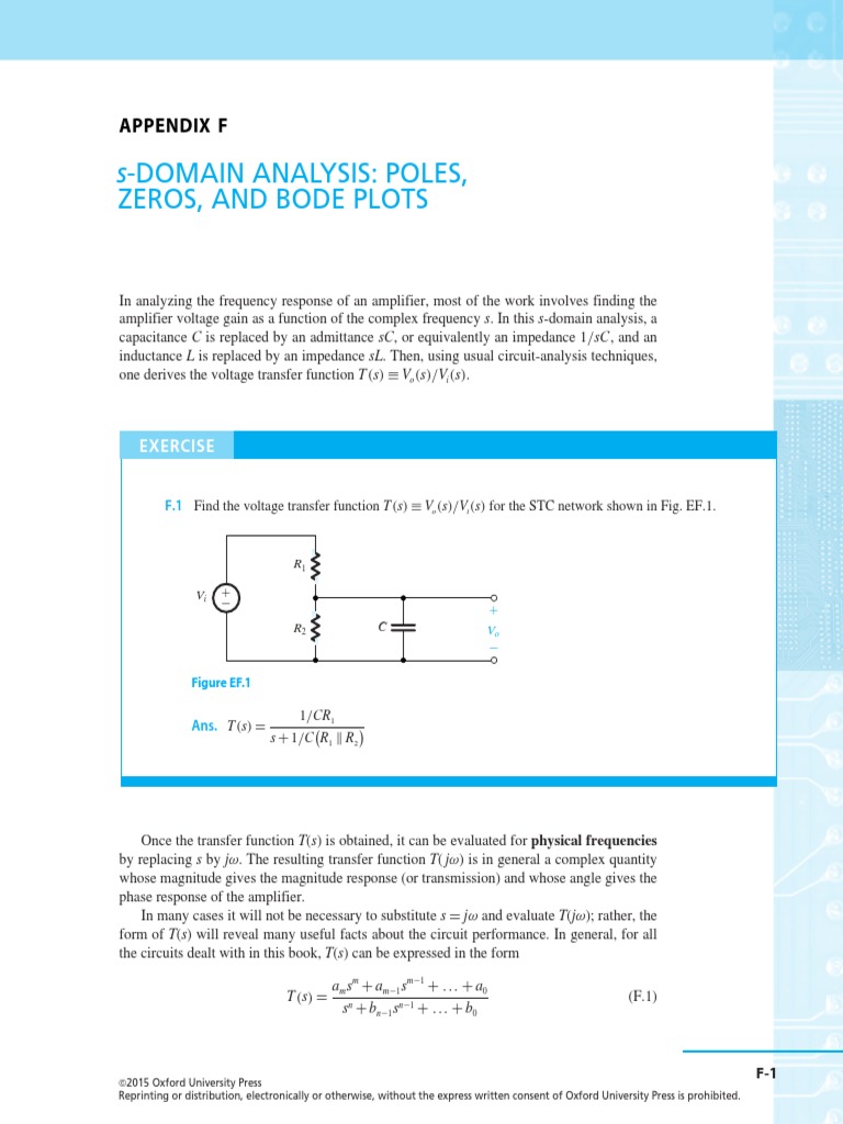 Appendix F PDF | PDF | Electromagnetism | Electrical Engineering