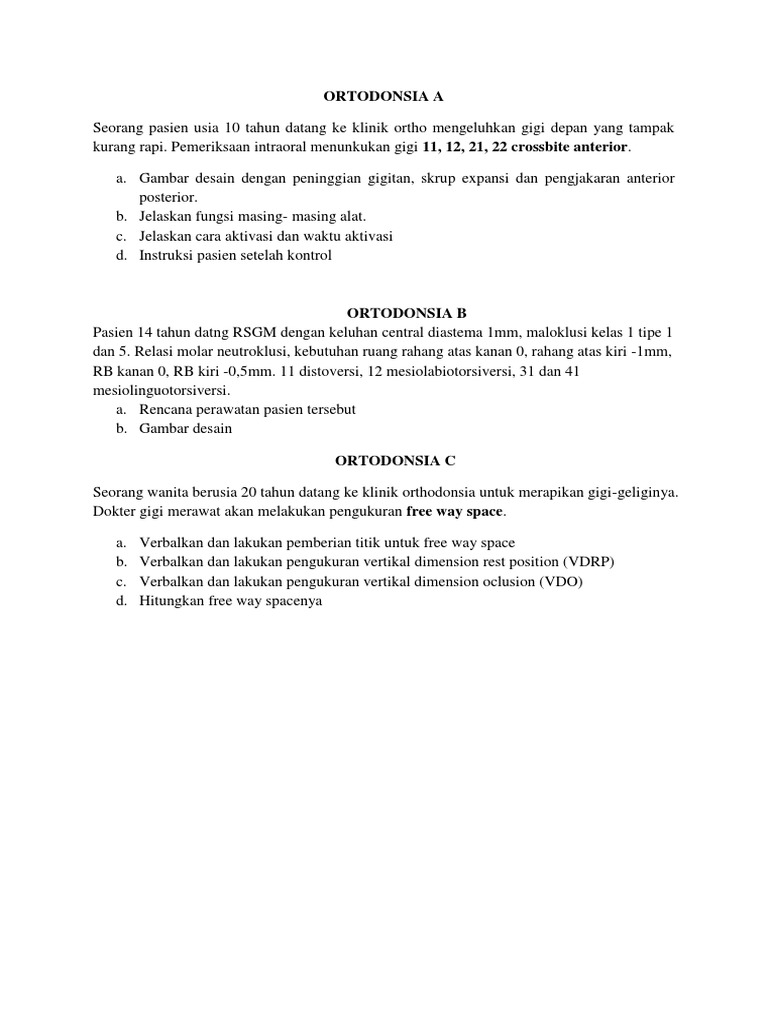 Osce Ortho Uestion | PDF