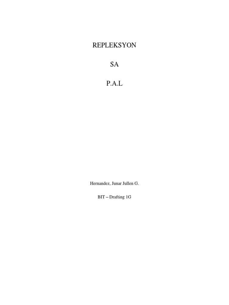 REPLEKSYON | PDF
