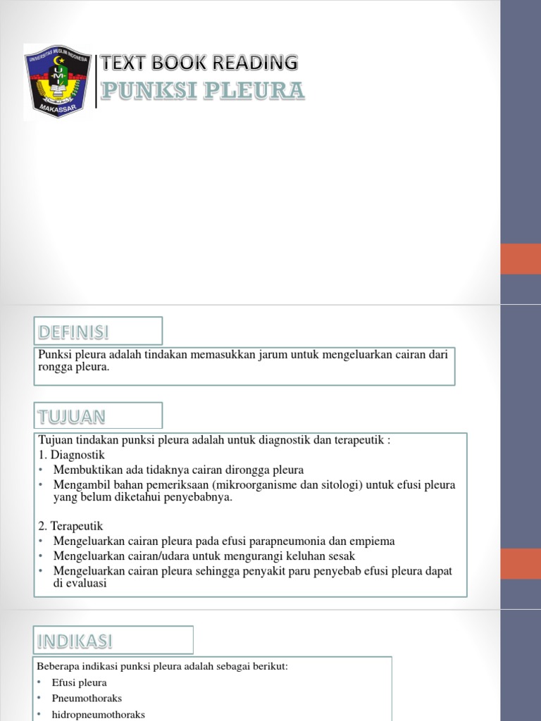 Panduan Lengkap Punksi Pleura | PDF | Sains & Matematika