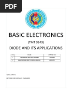 Physics Project File Class12 Half Wave Rectifier | PDF | Rectifier | Diode