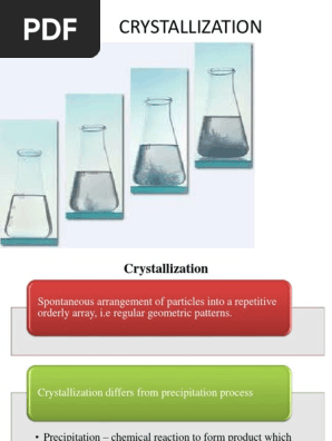 Crystallization Chemistry
