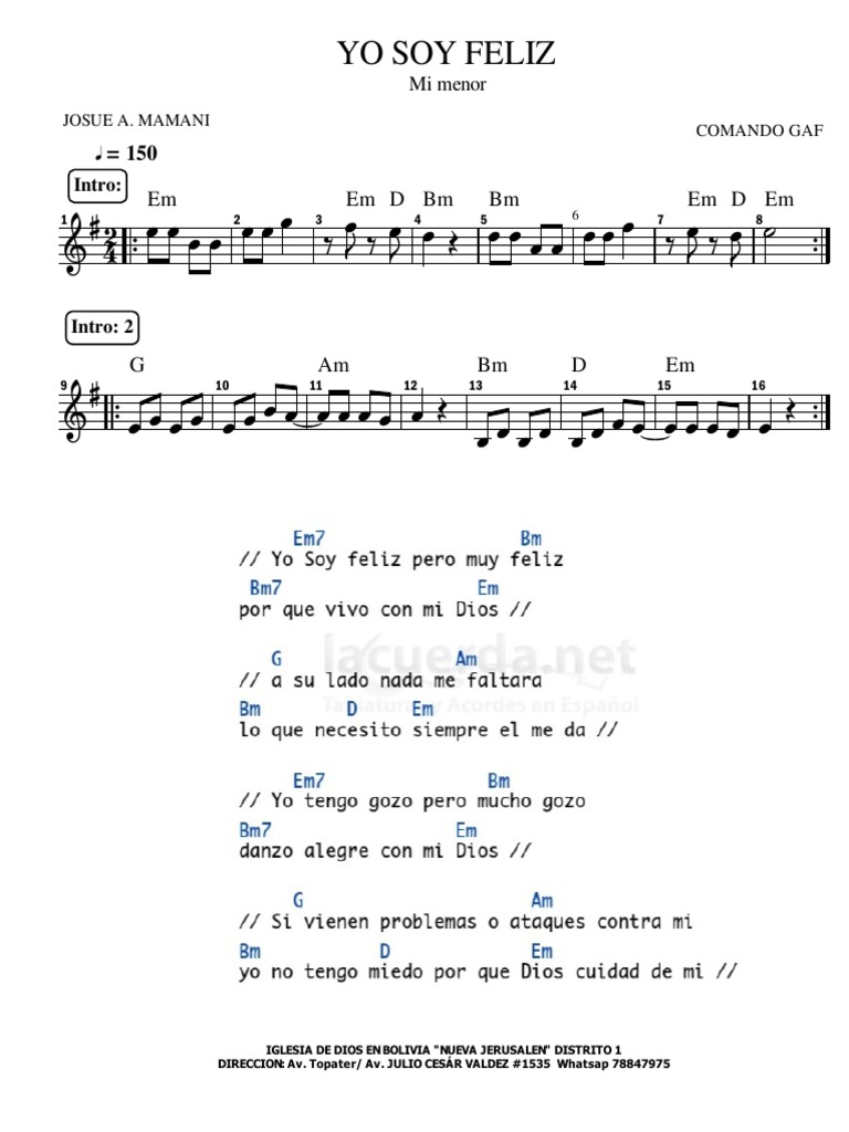 5 Yo Soy Feliz | PDF