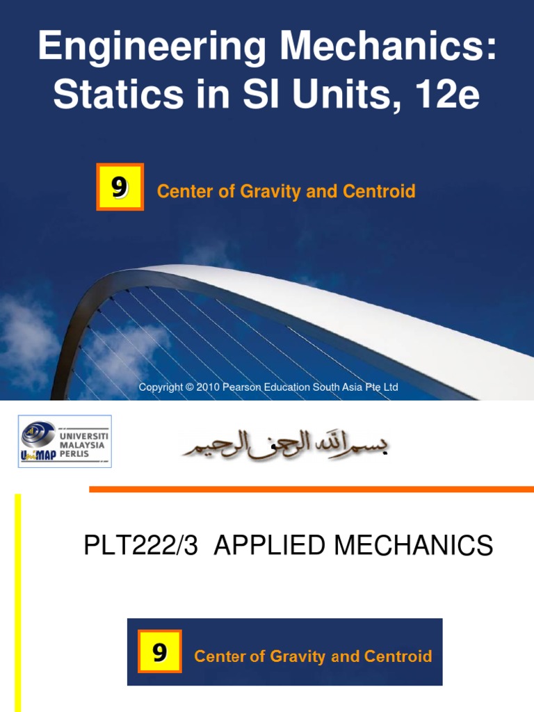 W9-Chapter 09 - Center of Gravity and Centroid | Download Free PDF ...