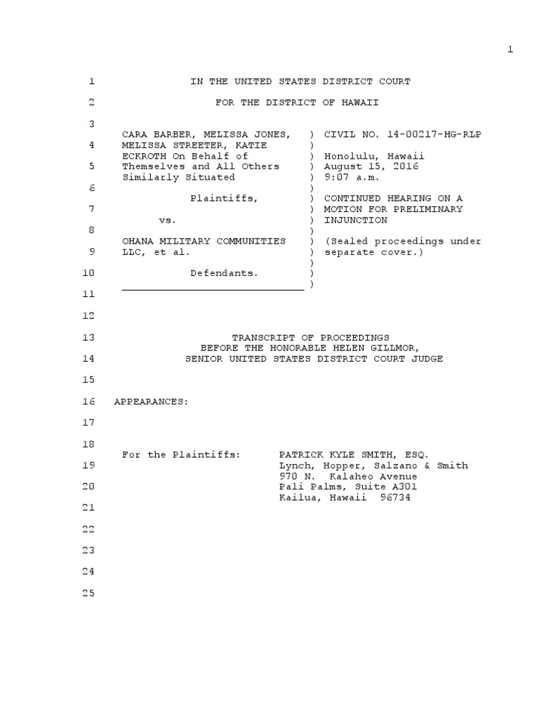 Evid Hearing Transcript 2016 08 15 DR Walter Chun | PDF | Environmental ...
