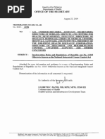 DOH Administrative Order No 2020 0060 | PDF | Hospital | Medicine