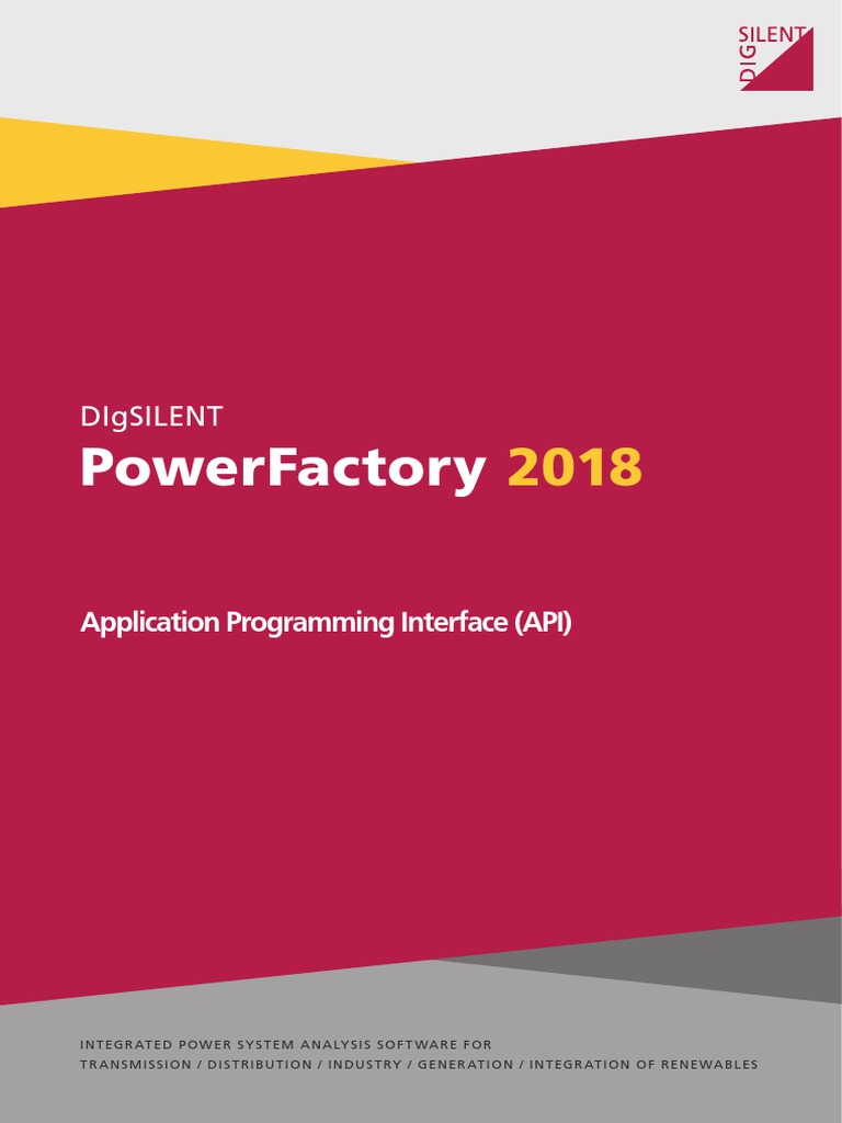 PowerFactory Api PDF | PDF | Library (Computing) | Method (Computer Programming)