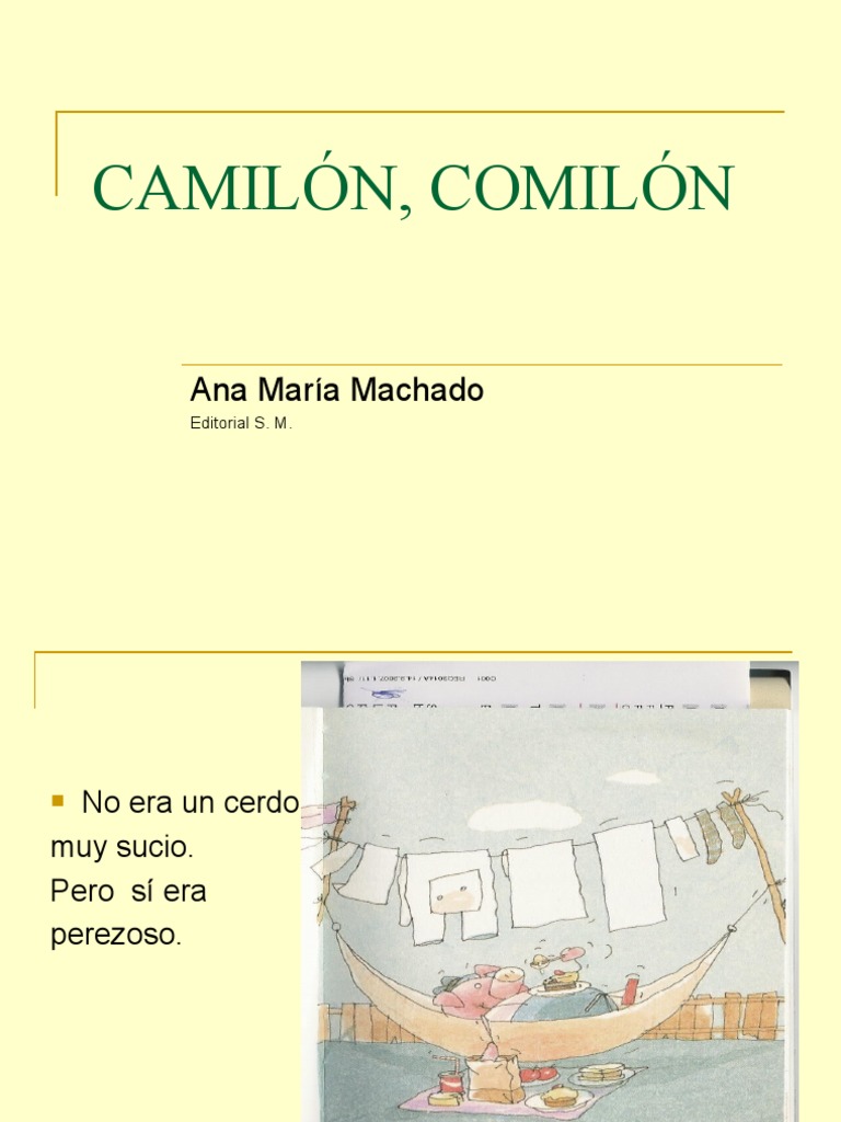 CAMILÓN, COMILÓN,PP | PDF