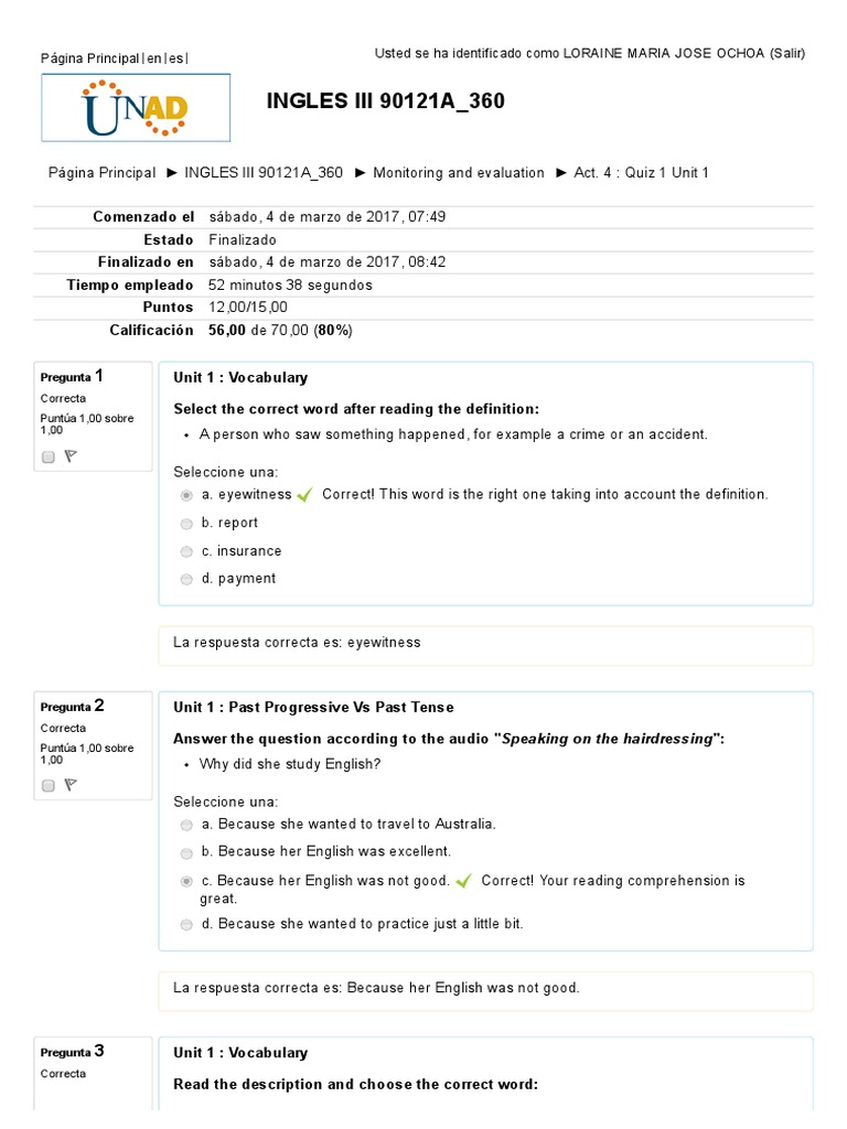Act Ingles | PDF | Adjective | Adverb