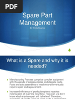Spare Parts Management in SAP Plant Maintenance | PDF | Inventory ...