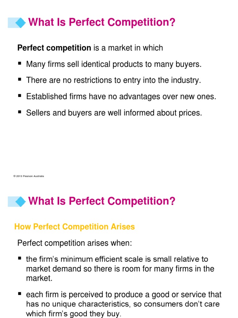 Perfect Competition | PDF | Perfect Competition | Demand