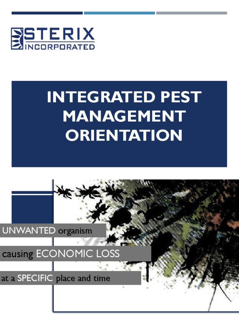 Ipm Training Pdf Pdf Pest Control Ant