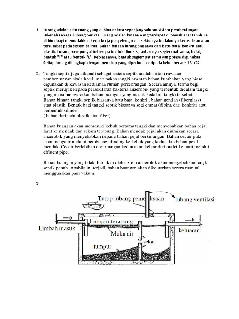 Lurang Septik | PDF
