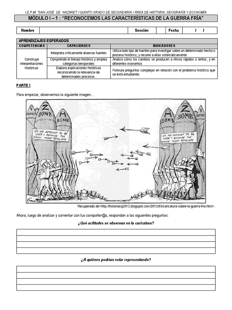 Modulo I1 | PDF | Guerra Fría | plan Marshall