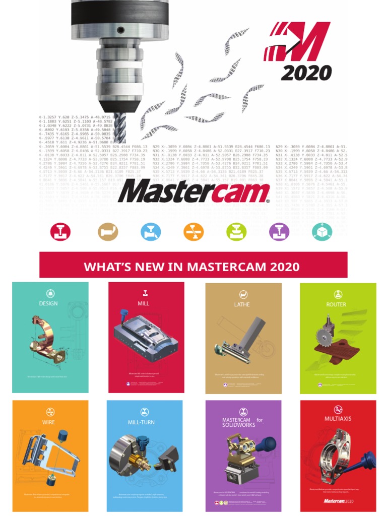 Mastercam PDF | PDF | Numerical Control | Computing